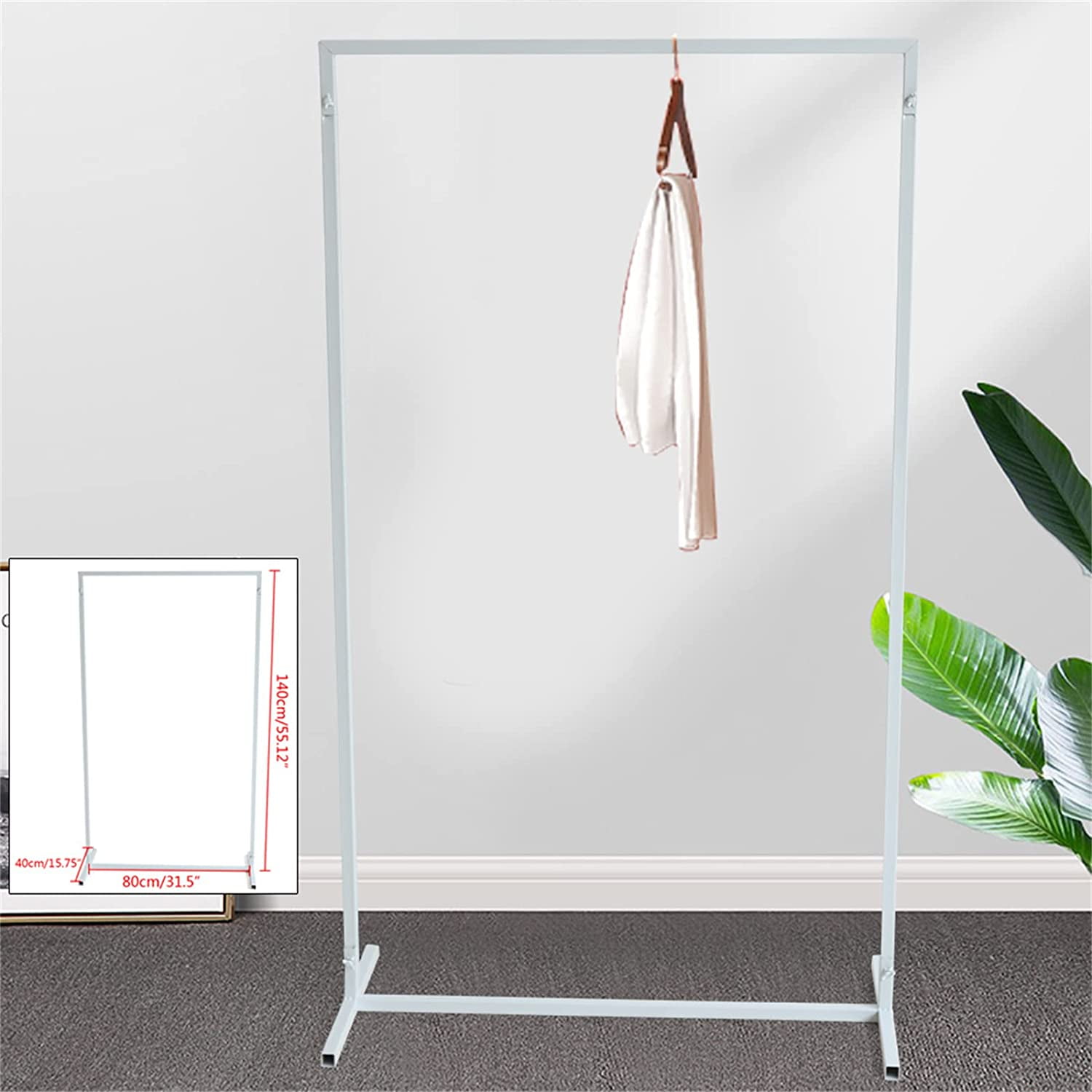 Miumaeov Clothing Rack Display, Clothing Hanger, Easy To Assemble Stand ...