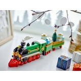 LEGO Winter Holiday Train, 294pcs Locomotive Set, Steam Train with ...