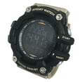 George Men's Digital Sport Wristwatch Plastic Strap - Walmart.com
