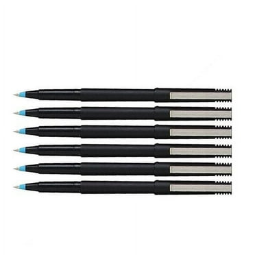 uni-ball Vision Rollerball Pens, Fine Point (0.7mm), Black, 4 Count ...