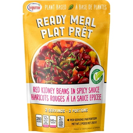 Legurme Plant Based Red Kidney Beans in Spicy Sauce 250 gr, Red Kidney ...