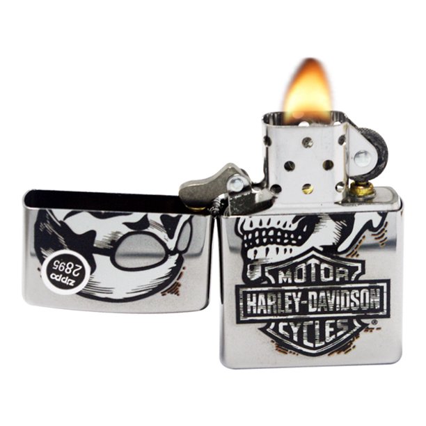 Zippo 29281 HARLEY-DAVIDSON SKULL - Walmart.com - Walmart.com