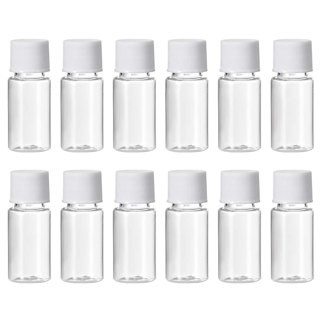 Plastic Lab Chemical Reagent Bottle, 10ml/0.34oz, Wide Mouth Sample ...