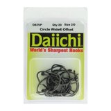 Daiichi D82VP 2/0 Circle Hook Offset Black Nickel Value Clam - Walmart.com