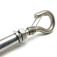 M10 Expansion Screw Bolts Spring-Closed Hook 304 Stainless Steel Anchor ...