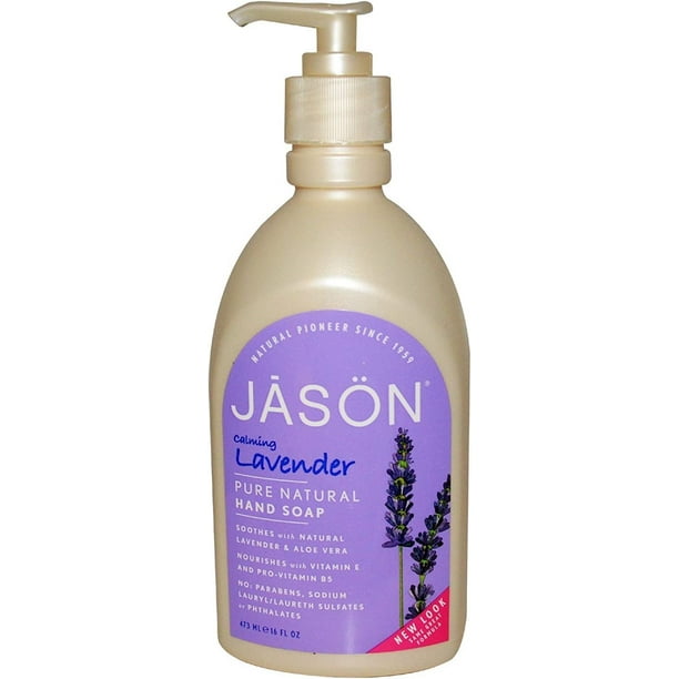 JASON Calming Lavender Hand Soap, 16 Ounce Bottle - Walmart.com