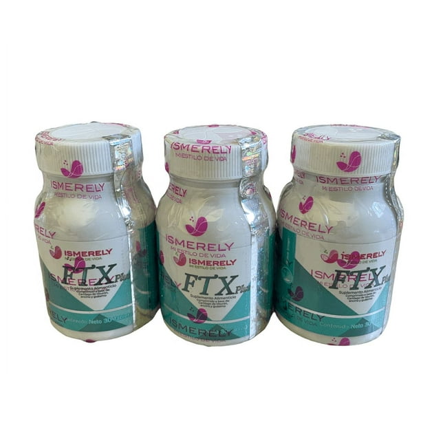 ISMERELY FTX PLUS 3PACK | Walmart en línea