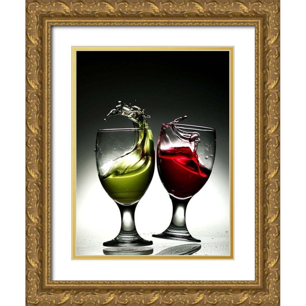 Lukman, Albert 25x32 Gold Ornate Wood Framed with Double Matting Museum ...