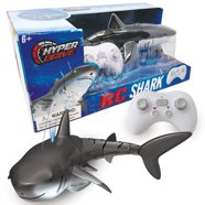 Simulated 1:18 JJRC RC Shark Toy: Whale Fish Float, Remote Control Boat ...