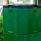 Exaco Aerobin 400 Outdoor Plastic Container, 123 Gal. Insulated Compost ...