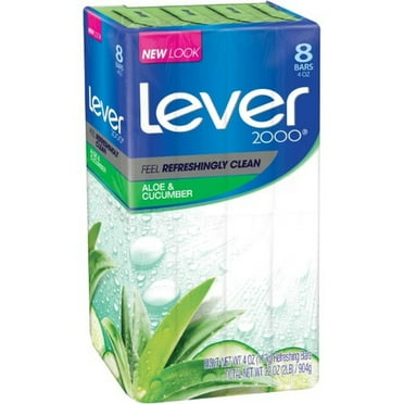 Lever 2000 Original Body Scent Bar Soap, 4 oz, 2 Bar Pack - Walmart.com