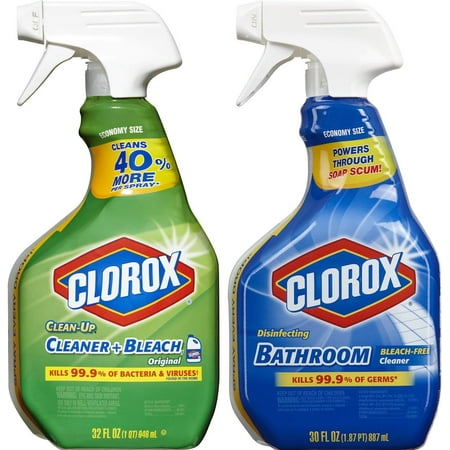 Clorox Nettoyant Tout Usage Clorox avec de l'Eau de Javel, Original, 32 ...