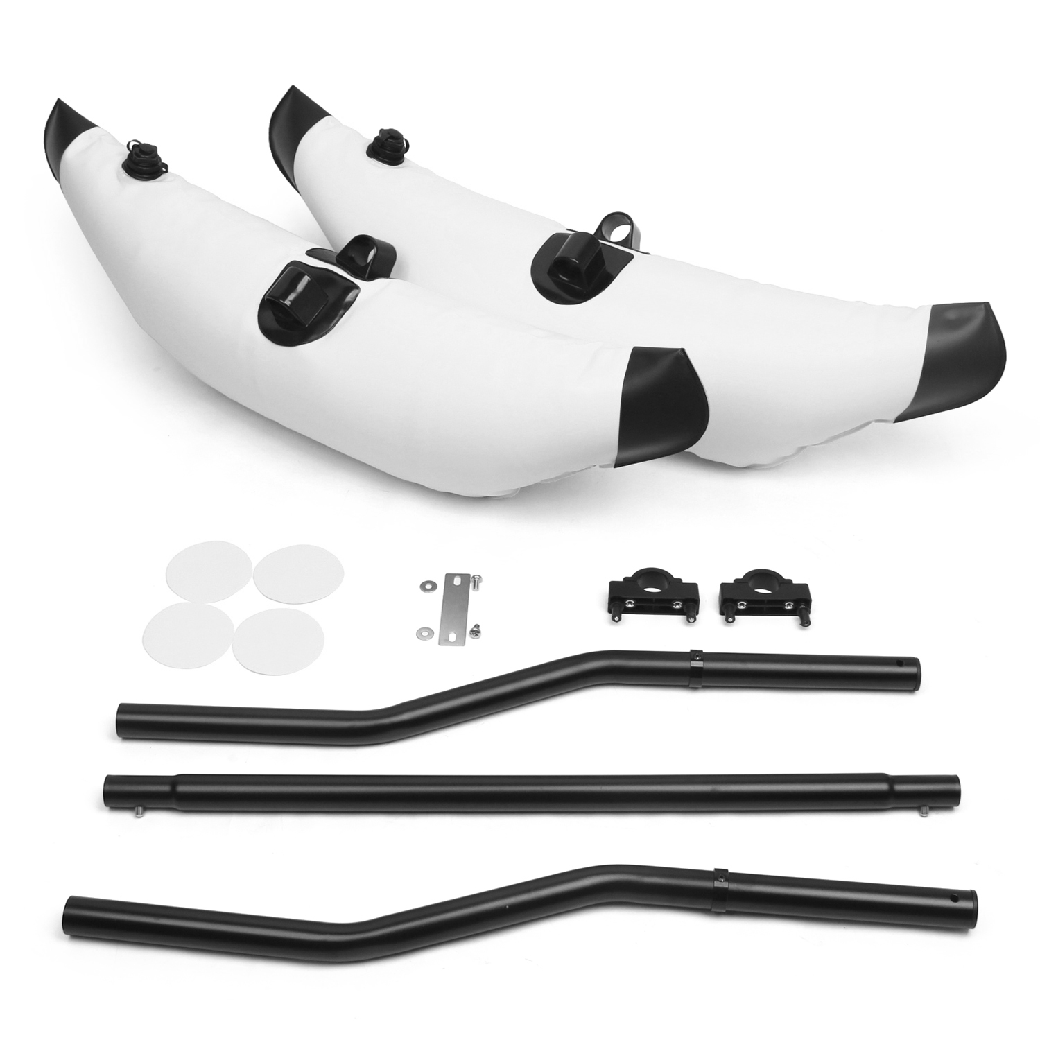 Kayak PVC Inflatable Outrigger Float with Sidekick Arms Rod Kayak Boat ...