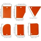 6PCS Pottery Plastic Scraper Tools Set Clay Sculpture Pottery Clay ...