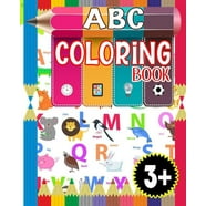 ABC Tracing and Coloring Activity Book for Children (8x10 Coloring Book ...