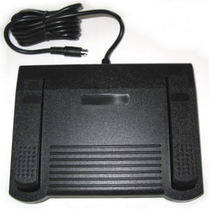 Transcriber Foot Pedal - FP-PAN - Foot Control for Dictation ...