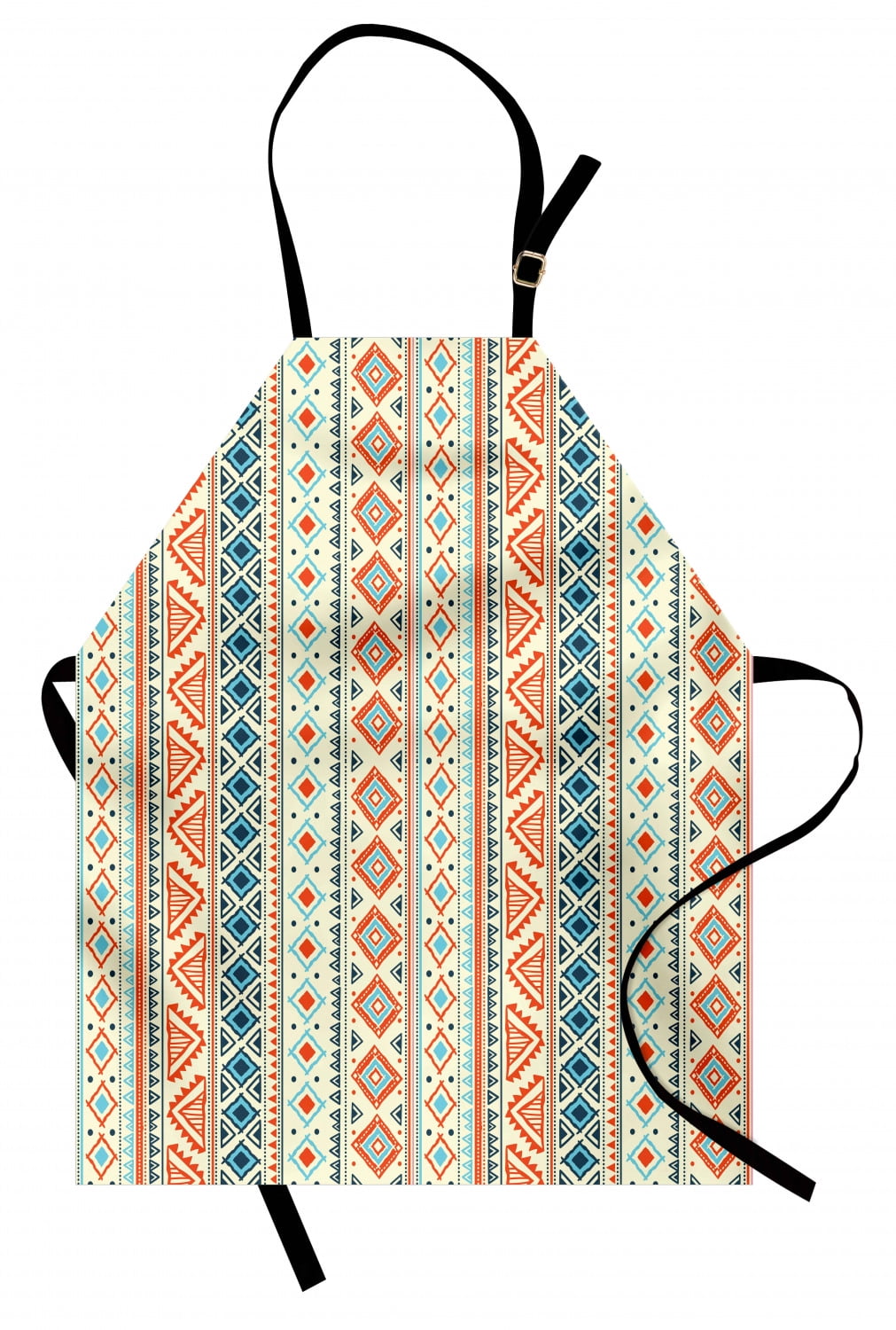 Tribal Apron Mexican Style Aztec Patterned Retro Hand Drawn Design ...