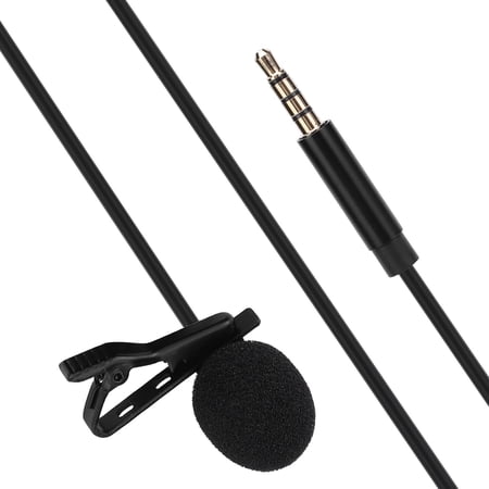 Mini Microphone, Interview Microphone 3.5mm Plug Connector Convenient ...