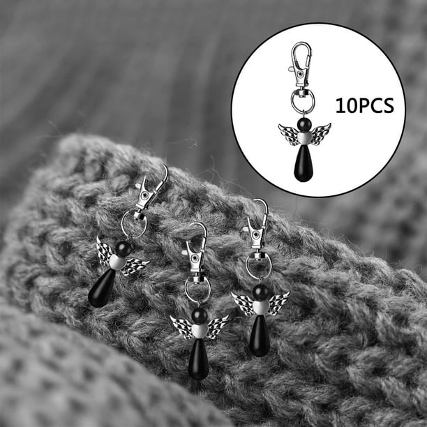 10 Pieces Angel Keychain Set Cherub Keychain Pendant for Baby Shower ...