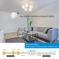 DEWENWILS Indoor Wireless Light Switch, Remote Control Kit, No Wiring ...
