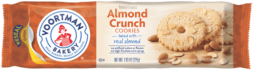Voortman Almond Crunch Cookies - Walmart.com