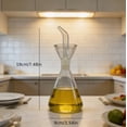 Creative Glass Sauce Vinegar Bottle - Stylish Kitchen Seasoning Oil ...