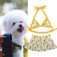 StarBay Dog Swimsuit Pet Bikini Set Clear Print Fastener Tape Summer ...