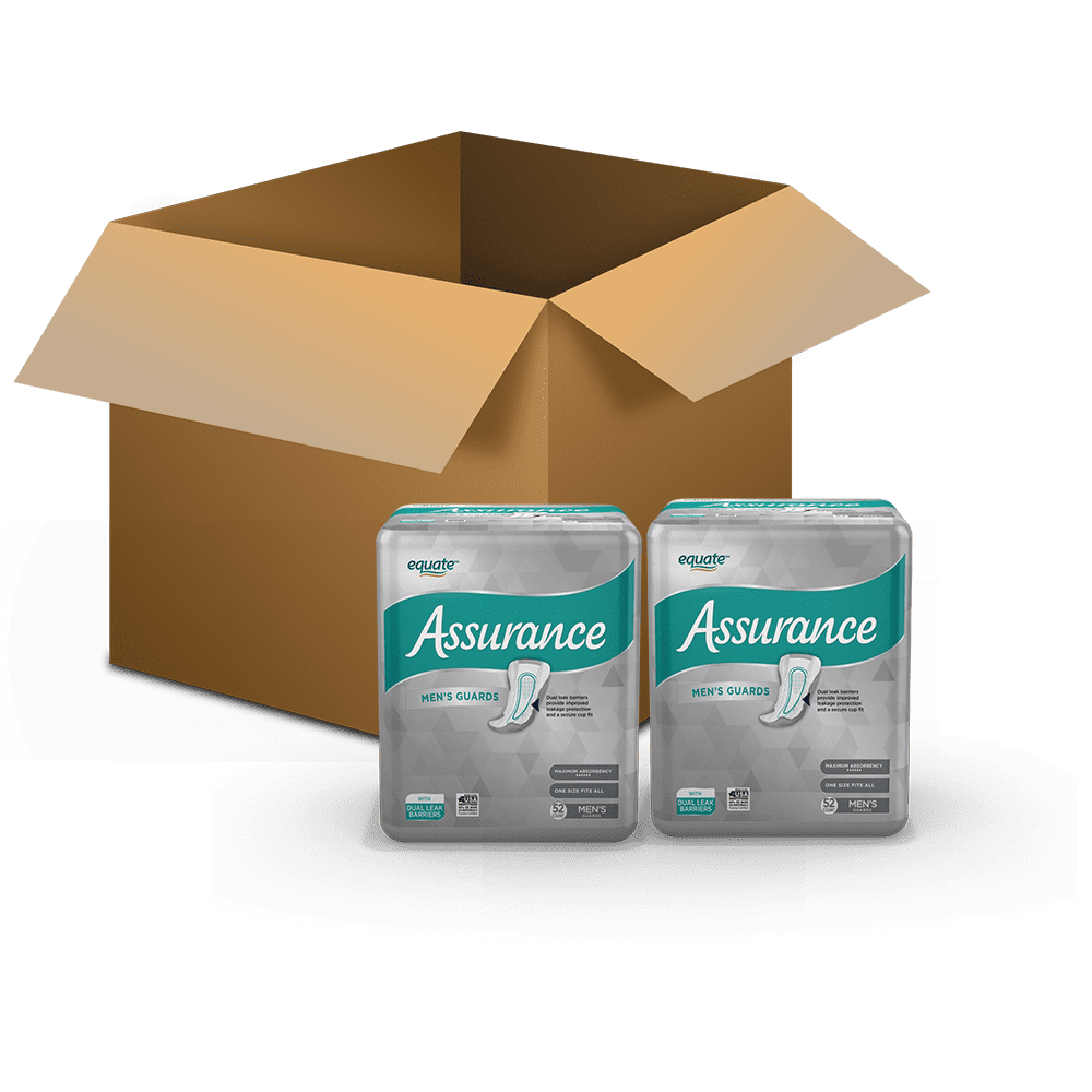 Assurance Male Guard 104ct - Value Pack - Walmart.com