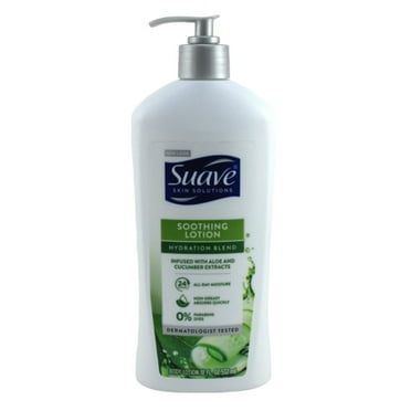 Suave Skin Solutions Soothing Aloe Body Lotion, Moisturizer for Dry ...