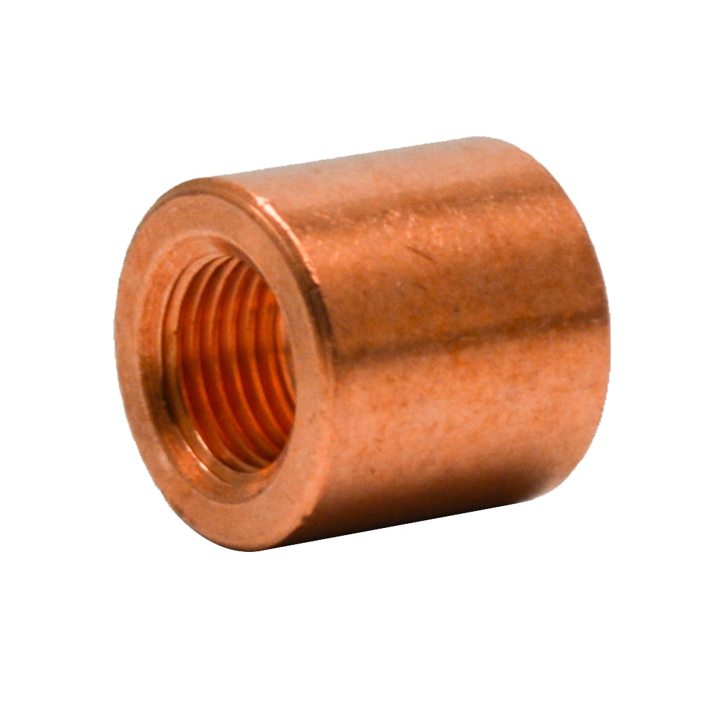 1/2" x 1/8" Wrot/ACR Solder Joint Copper Flush Bushing ,PartNo C75375 ...