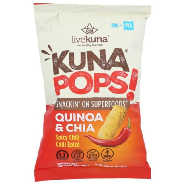 Kuna Pops: Snacks Spicy Chili, 3.5 Oz - Walmart.com
