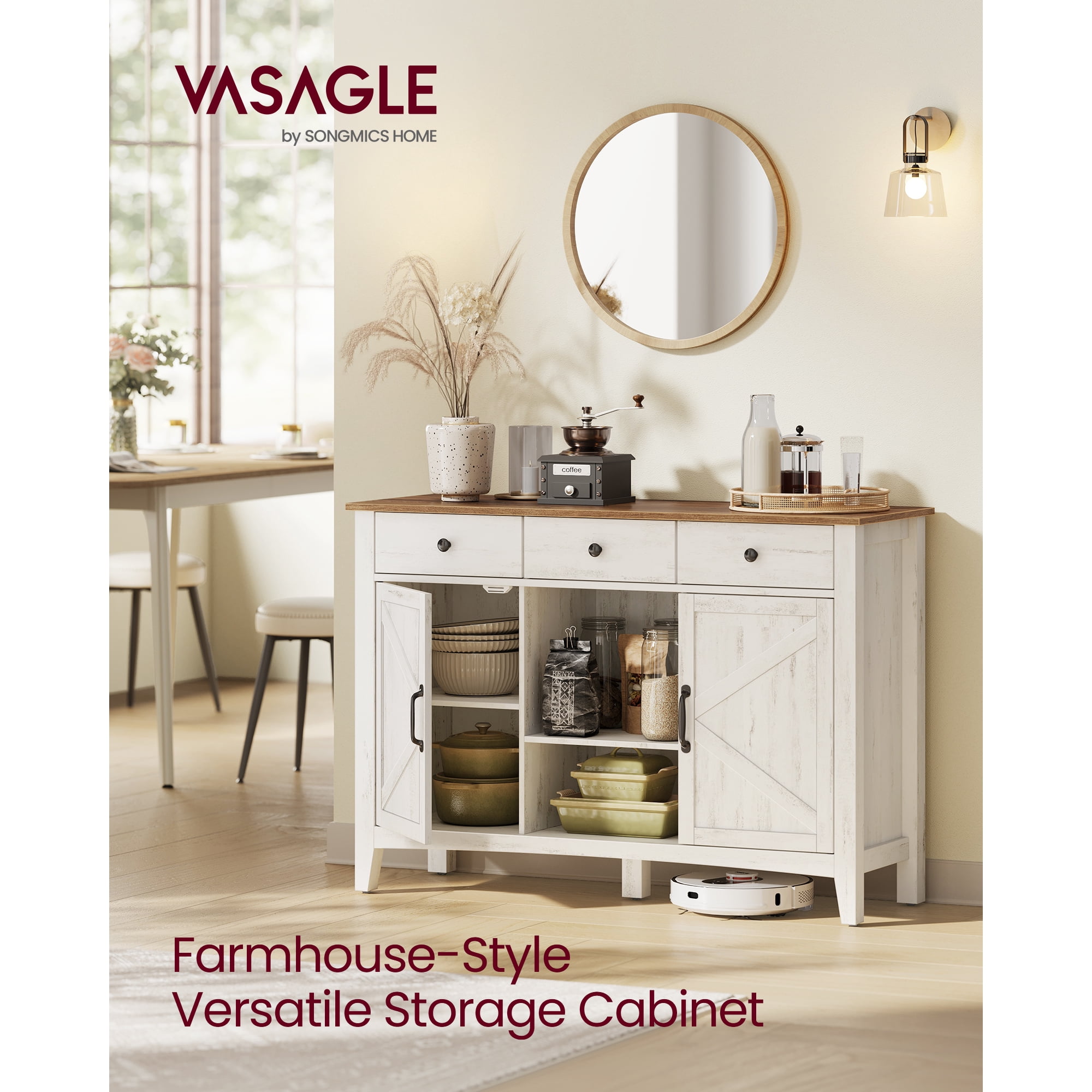 Click here for Vasagle Liry Collection - Buffet Cabinet  Coffee B... prices