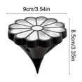 4 Pack Solar Daisy Lights Outdoor Waterproof Stake Pathway Lights for ...