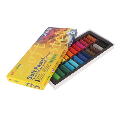 Drawing Pastels, Easy To Mix Soft Pastel Sticks Fade 24 Colors ...