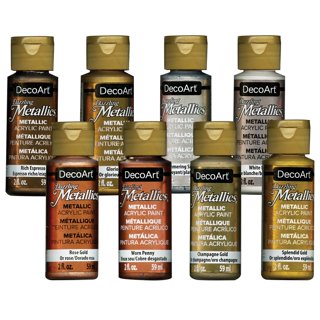 DecoArt Wax Effects Acrylic Paint - Soft Black, 4 oz Jar - Walmart.com
