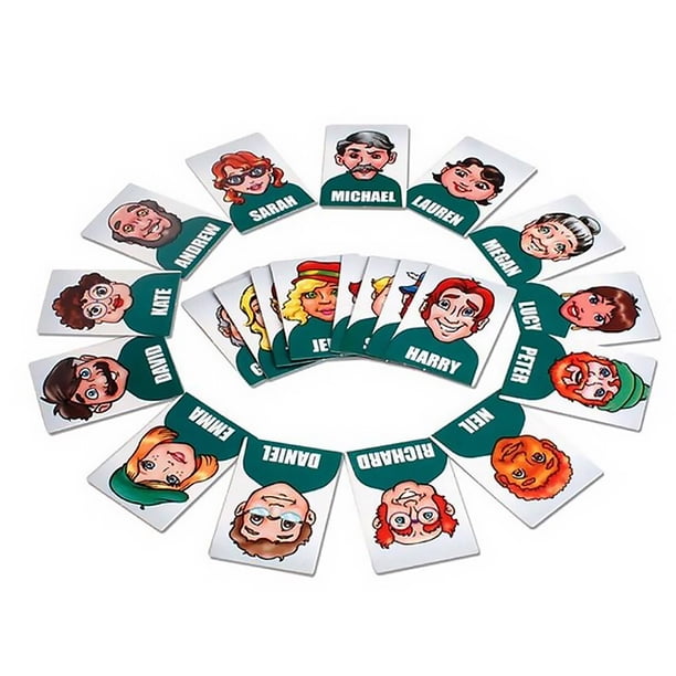 Children Classic the Guess Who Desktop Game Parent-Child Interaction ...