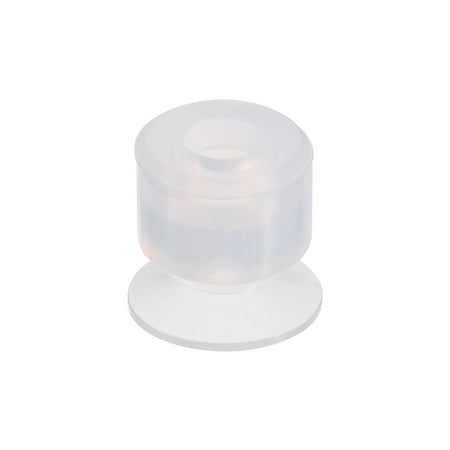 Clear White Soft Silicone Waterproof Miniature Vacuum Suction Cup ...