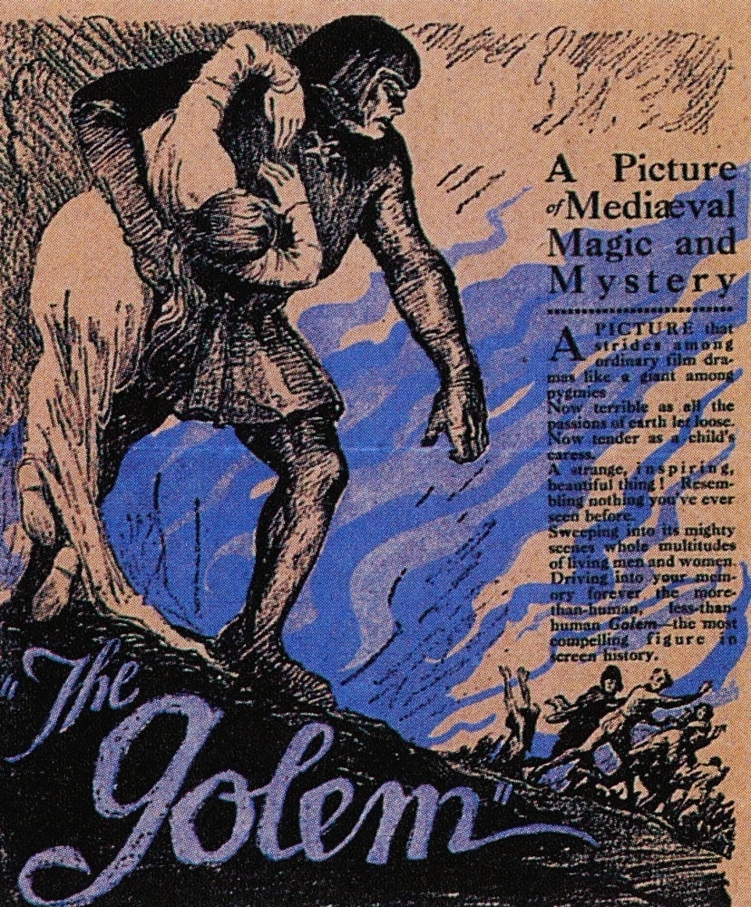 The Golem (Aka Der Golem Wie Er In Die Welt Kam) 1920 Movie Poster ...