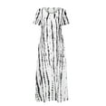 Clearance Summer Outfits For Women Tie Dyed Print Casual Summer Floral