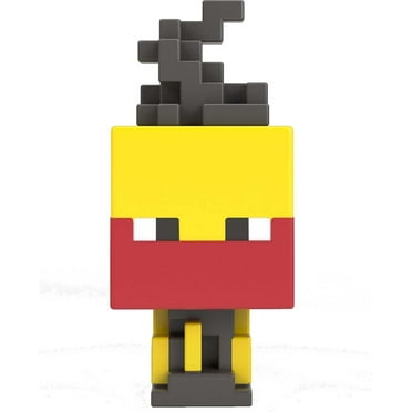 Minecraft Zoglin Mini Action Figure, Mob Head Minis Toy with Pixelated ...