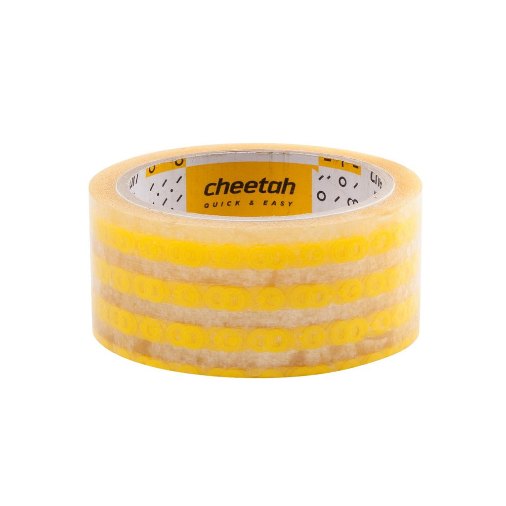 Cheetah'S Hand Cut Tape, Hand Tearable Packing Tape 1.77" X 43.74 Yards ...