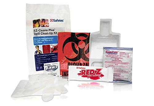 EZ Spill Clean-Up Kit, infectious clean up kit, 24 per case - Walmart.com