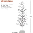 Alpine Corporation BYS144MC Silver Multi-Colored LED Lights Alpine ...
