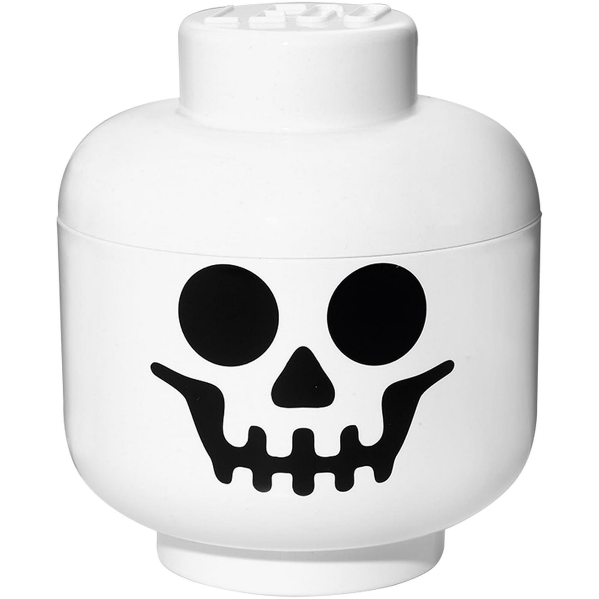 Click here for Lego Large 9 X 10 Inch Plastic Storage Head Skelet... prices