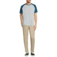 George Men's Raglan Tee with Short Sleeves, 2-Pack - Walmart.com