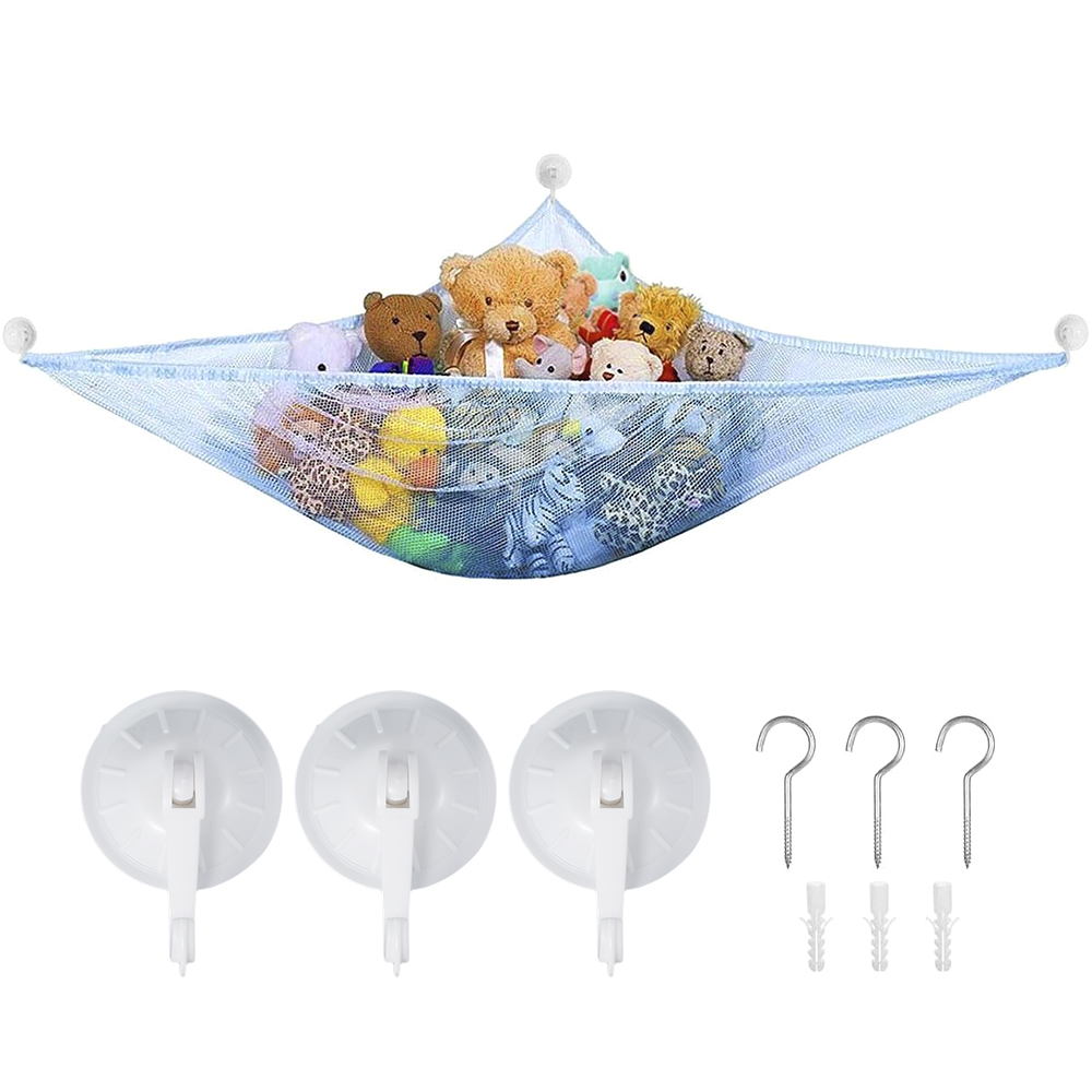 Willstar Toy Storage Hammock Net, Hanging Hammock Net Stuffed Storage ...