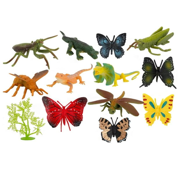 11 Pieces Simulation Multicolored Lifelike Model Bug - Walmart.ca