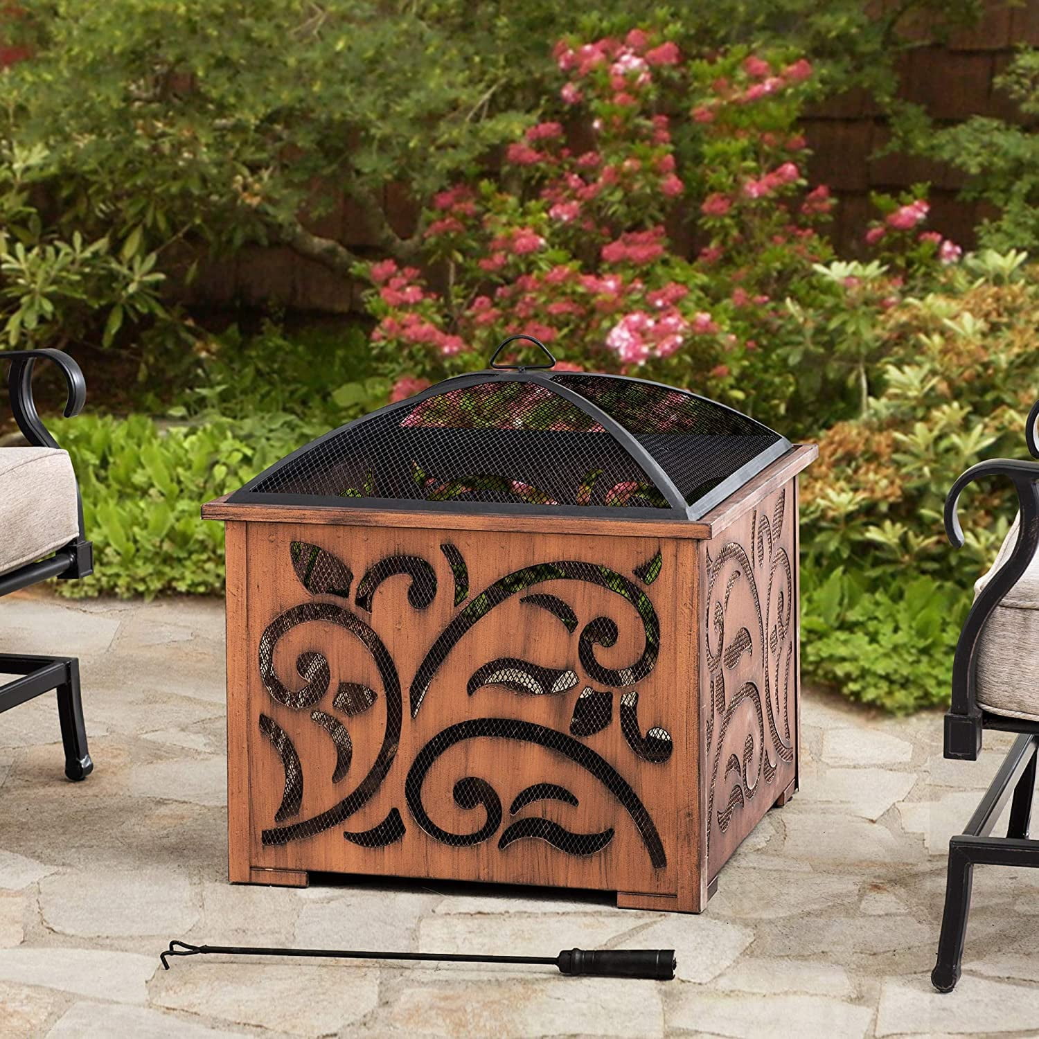 Click here for Sunjoy Group Sunjoy Outdoor 26 Inch Fire Pit For O... prices