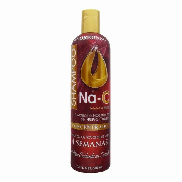 Shampoo Na C Plus Concentrado 650 Ml NA-C PLUS Favorece el Nacimiento ...