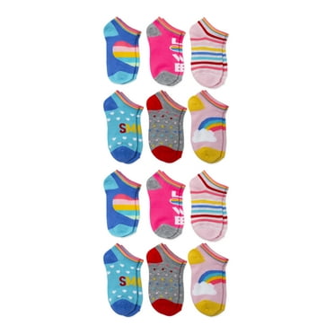 Justice Girls Ankle Socks, 12-Pack, Sizes M-L - Walmart.com